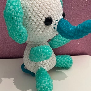 Rainbow Loom Loomigurumi Jumbo Elephant - Etsy