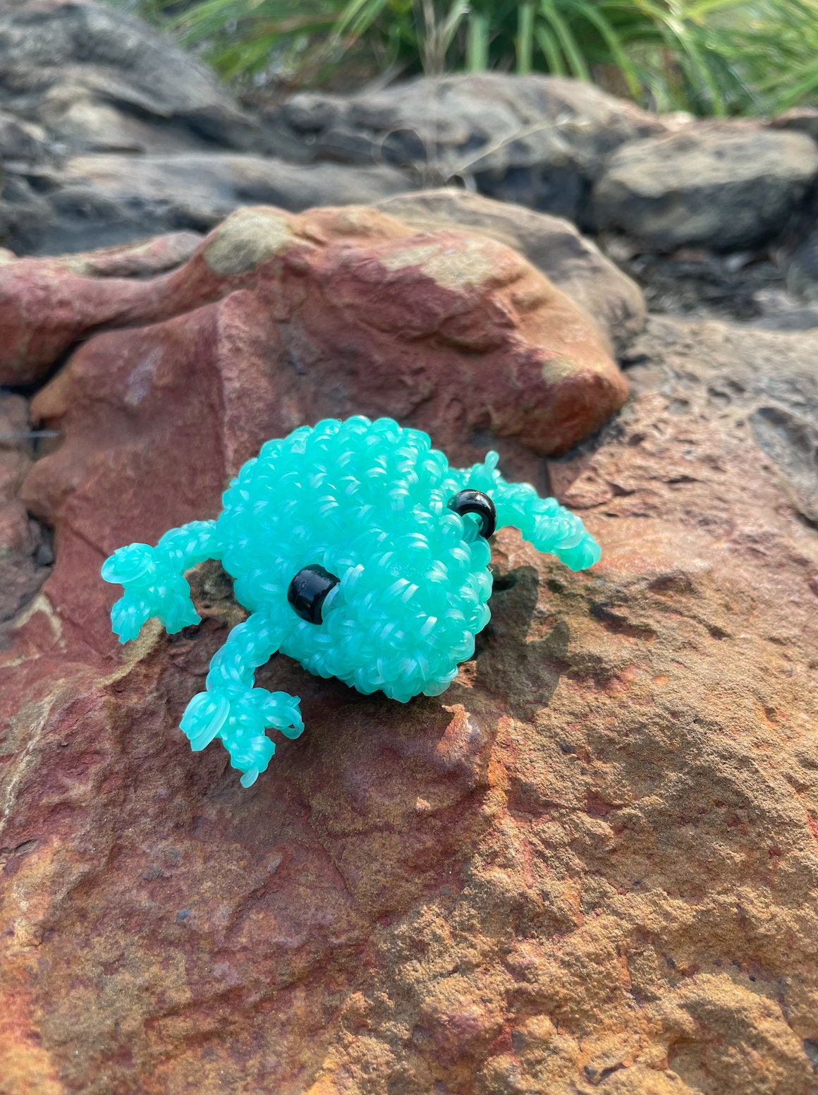 Rainbow Loom Frog - Etsy