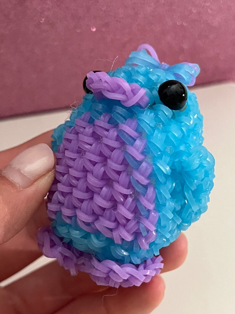 Rainbow Loom Loomigurumi Mini Penguin - Etsy