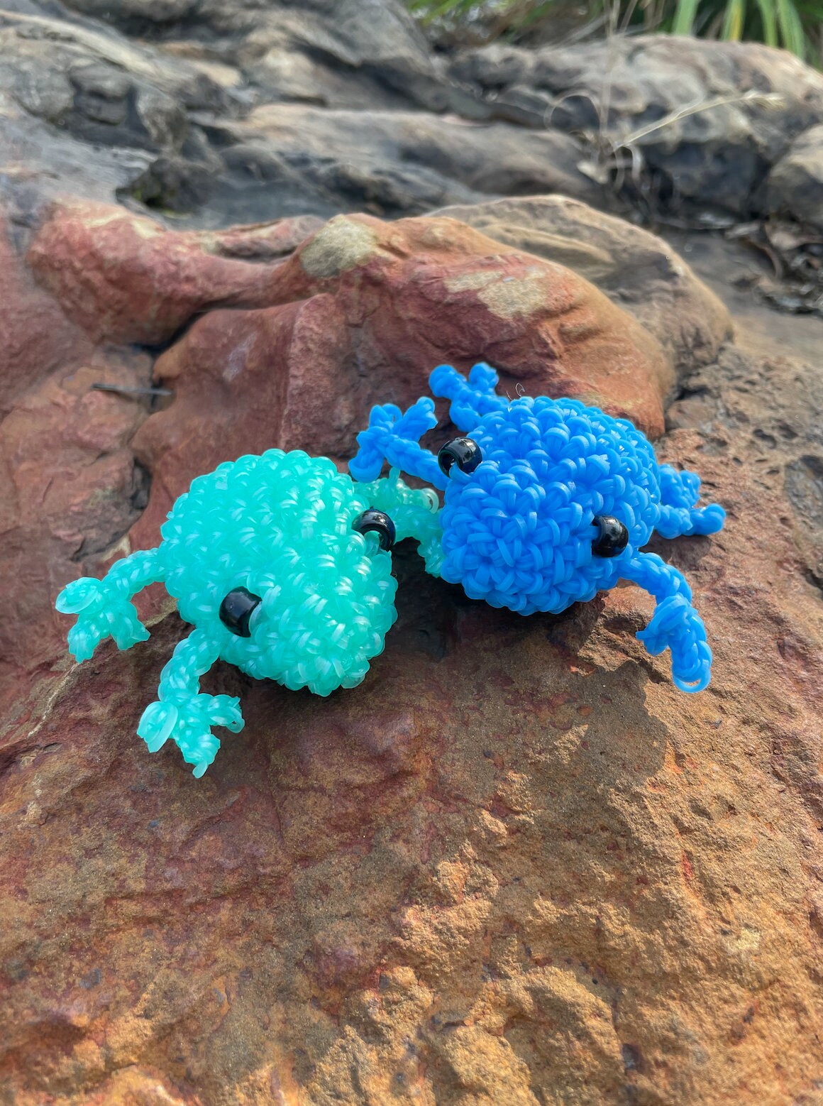 Rainbow Loom Frog - Etsy