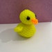 Rainbow Loom Loomigurumi Duck - Etsy