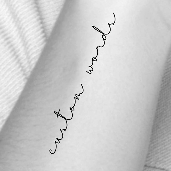 Name Tattoo - Etsy