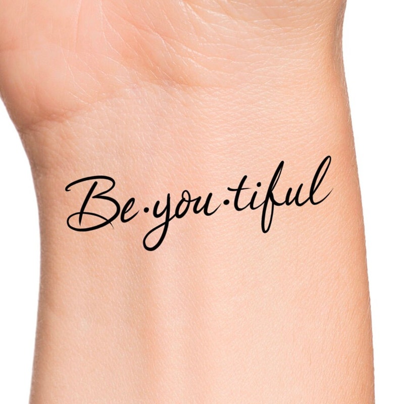Beautiful Tattoo - Etsy