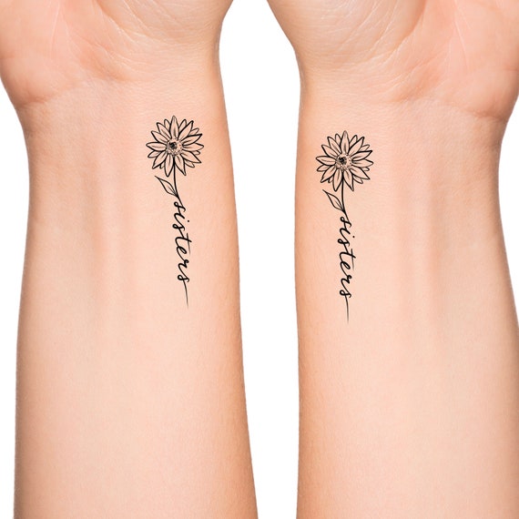 Italian Sister Symbol Tattoos