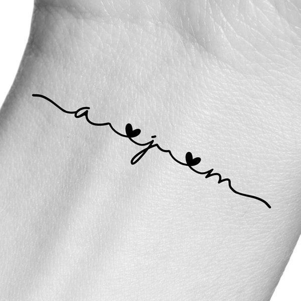 Small Heart Tattoo - Etsy