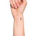 Small Cross Temporary Tattoo - Etsy