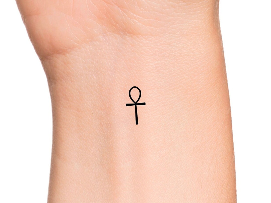 Ankh Temporary Tattoo / Cross Tattoo - Etsy