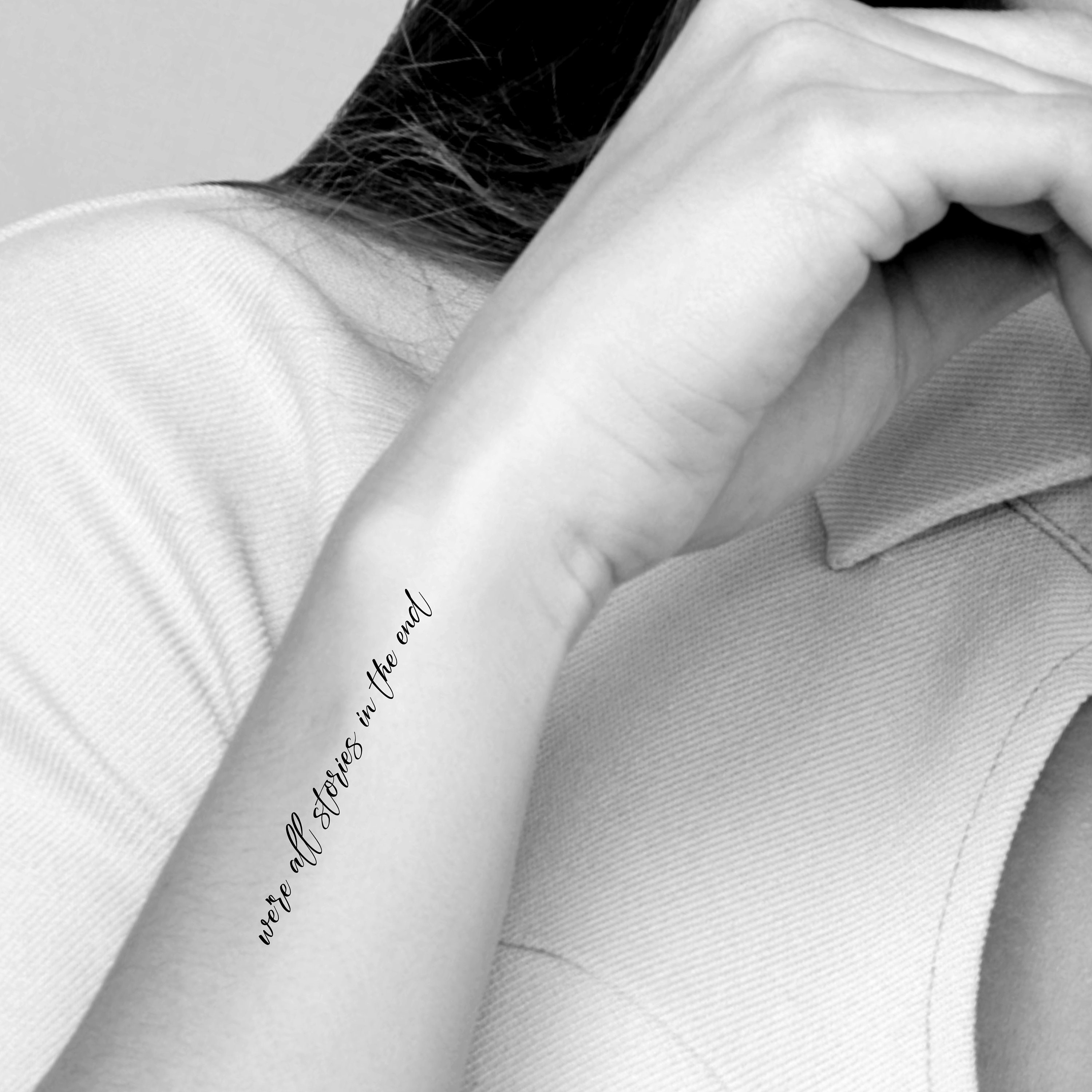 Inner Arm Tattoos Quotes