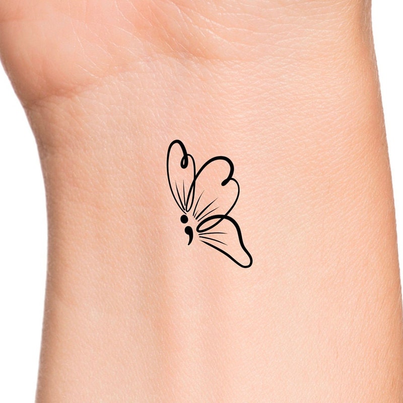 Temporary Tattoo Butterfly - Etsy