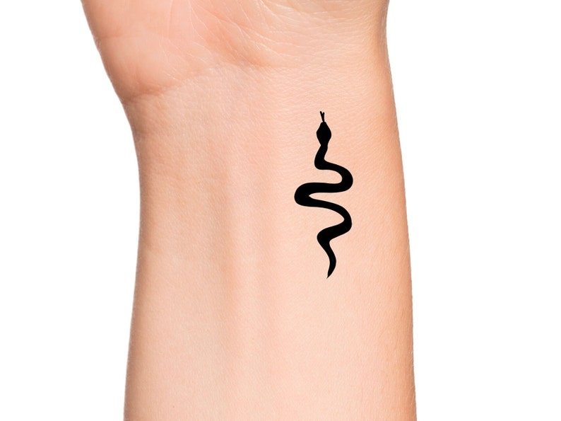 Snake Temporary Tattoo - Etsy