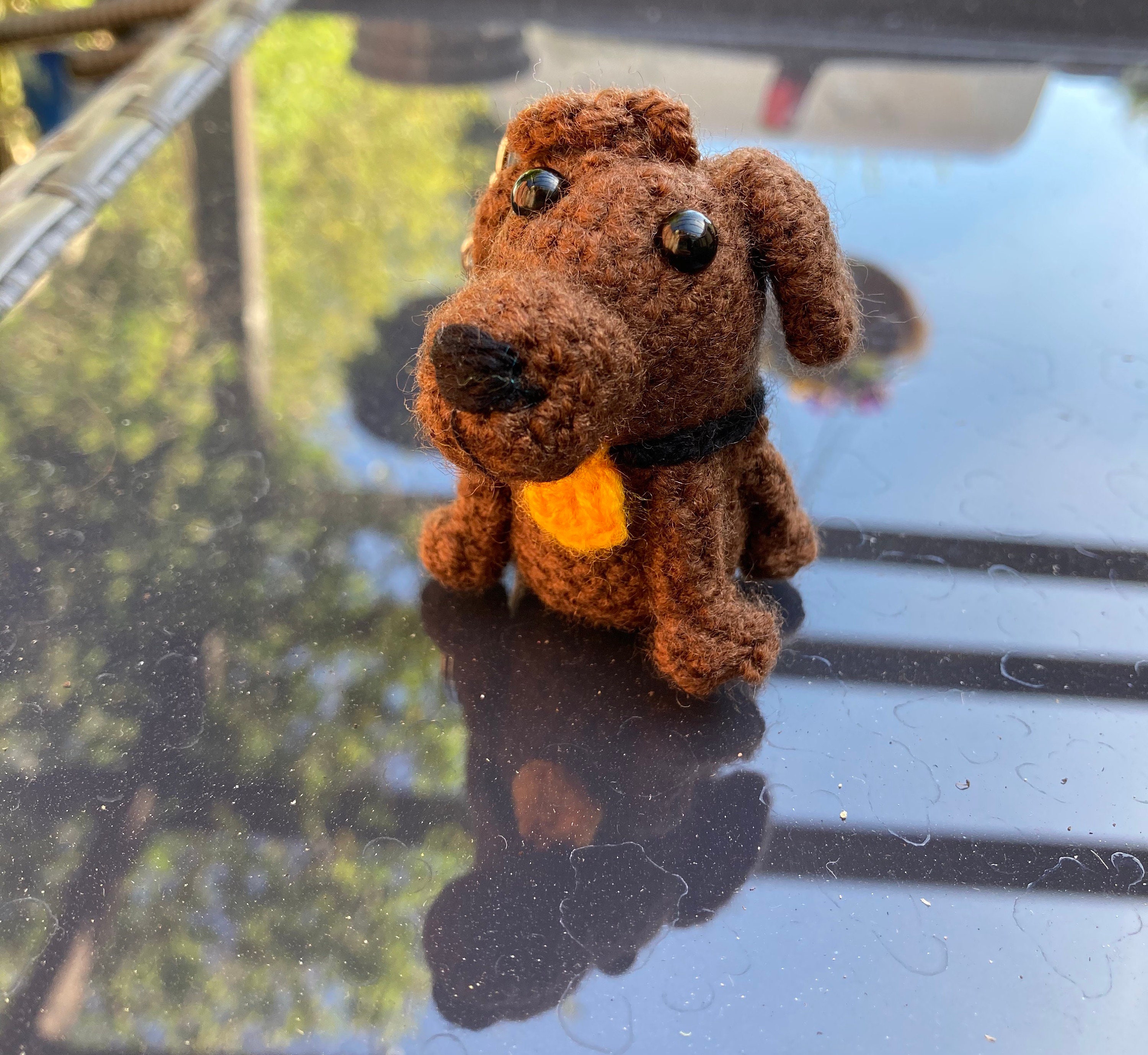 Crochet Personalised Pet Keyrings - Etsy