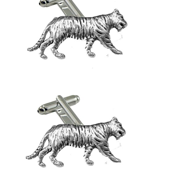 Tiger Cufflinks - Etsy