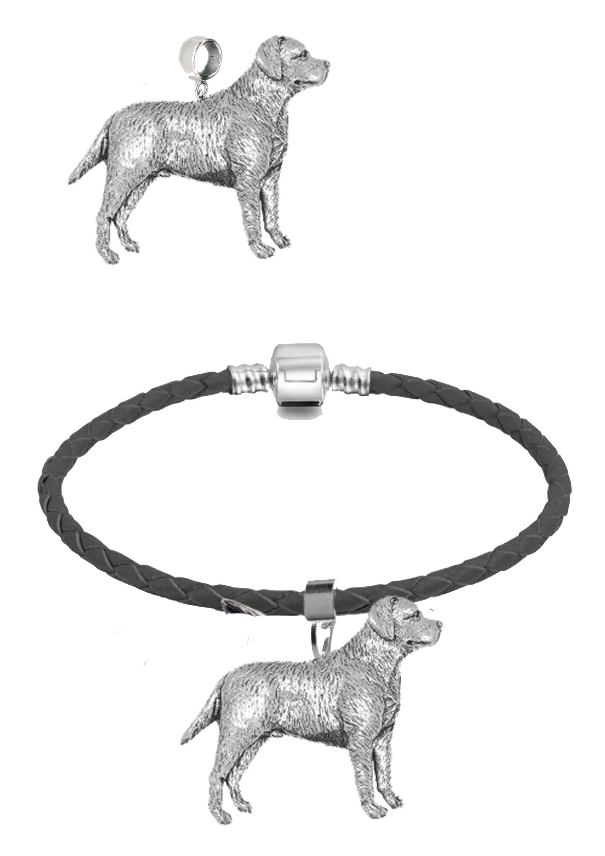 Labrador Charm / Pendant on a Bail Has a 5mm Hole to Fit - Etsy