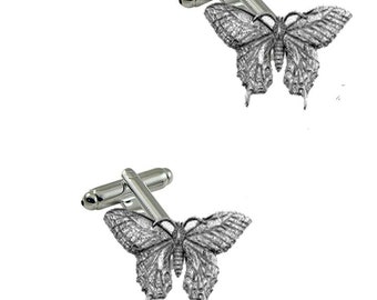Butterfly Cufflinks - Etsy