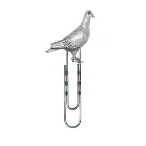 Ppb04 Pigeon Bird Pewter on a Bookmark Clip Slide Metal Ticket - Etsy UK