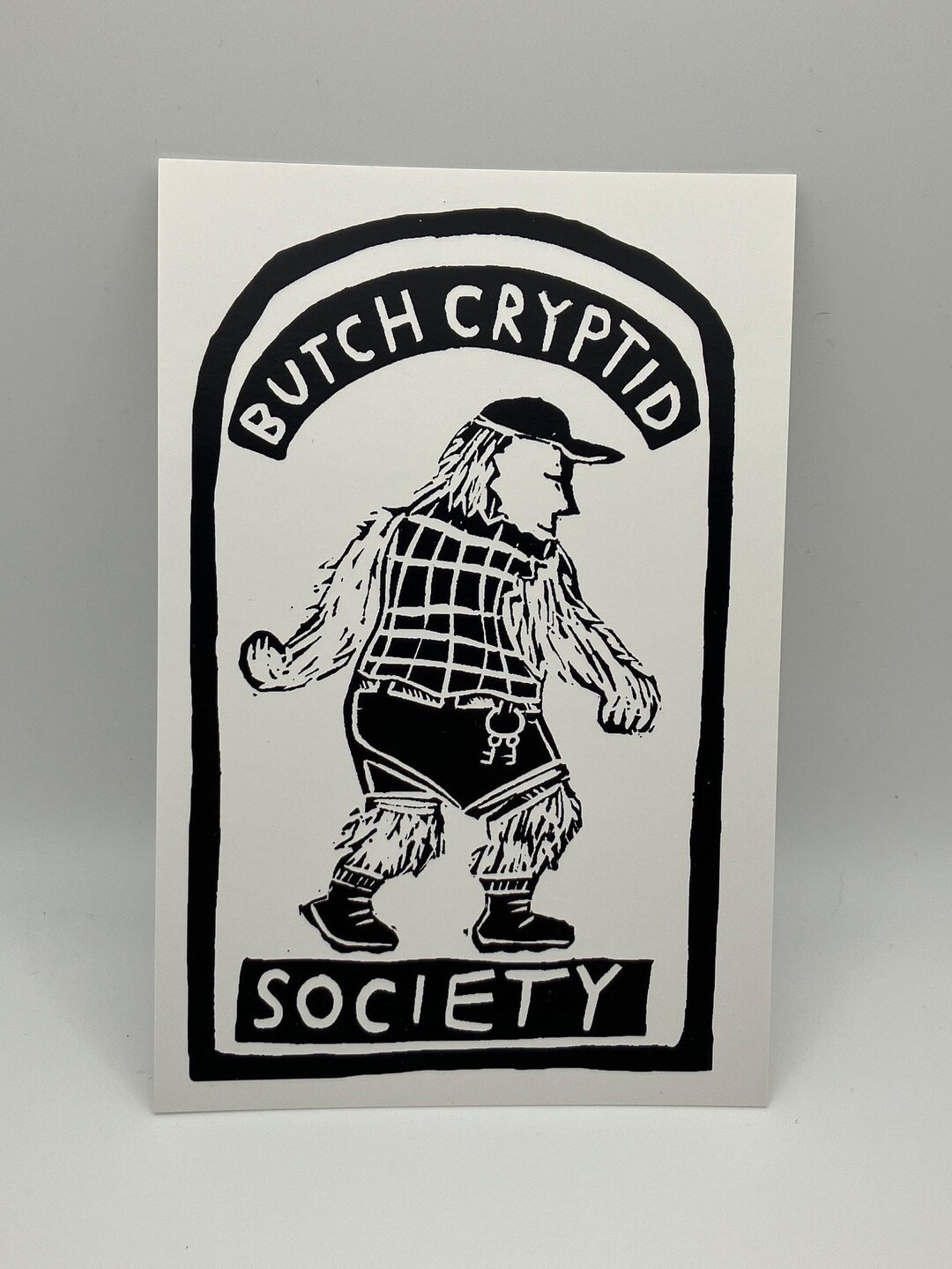 4 X 6 Print Butch Cryptid Society - Etsy