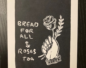 Bread and Roses Print - Etsy