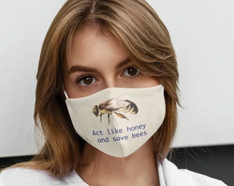 Honey Bee Face Mask - Etsy