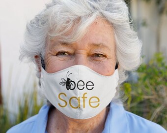 Be Kind Be Calm Be Safe Bee Face Mask Inspirational Masks - Etsy
