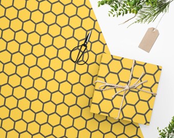 Honey Bee Wrapping Paper - Etsy