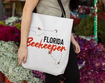 Florida Map Tote Bag - Etsy