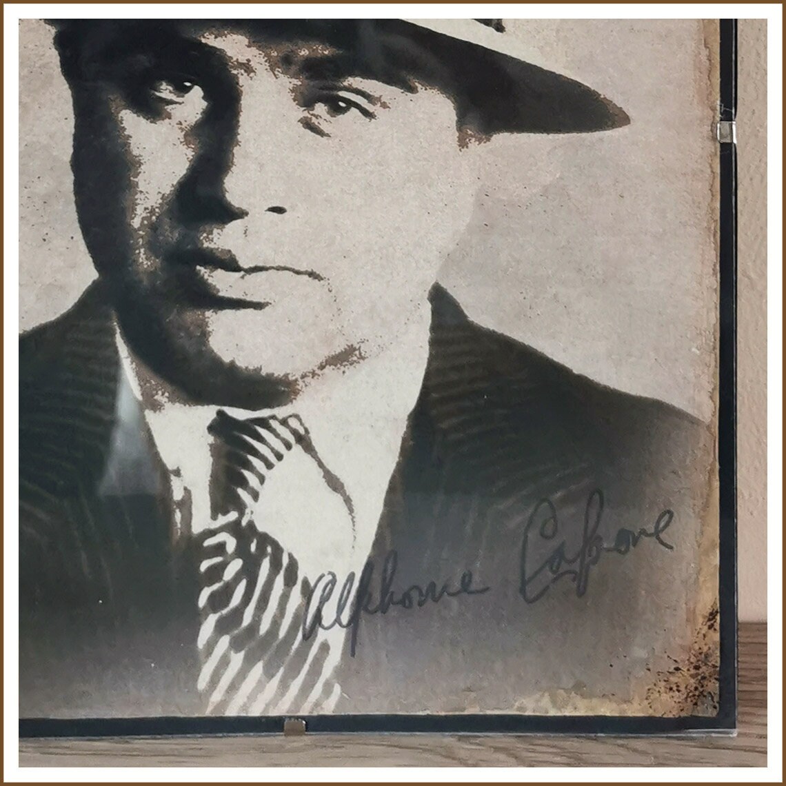 Al Capone Print Aged Reproduction Print of Al Capone | Etsy