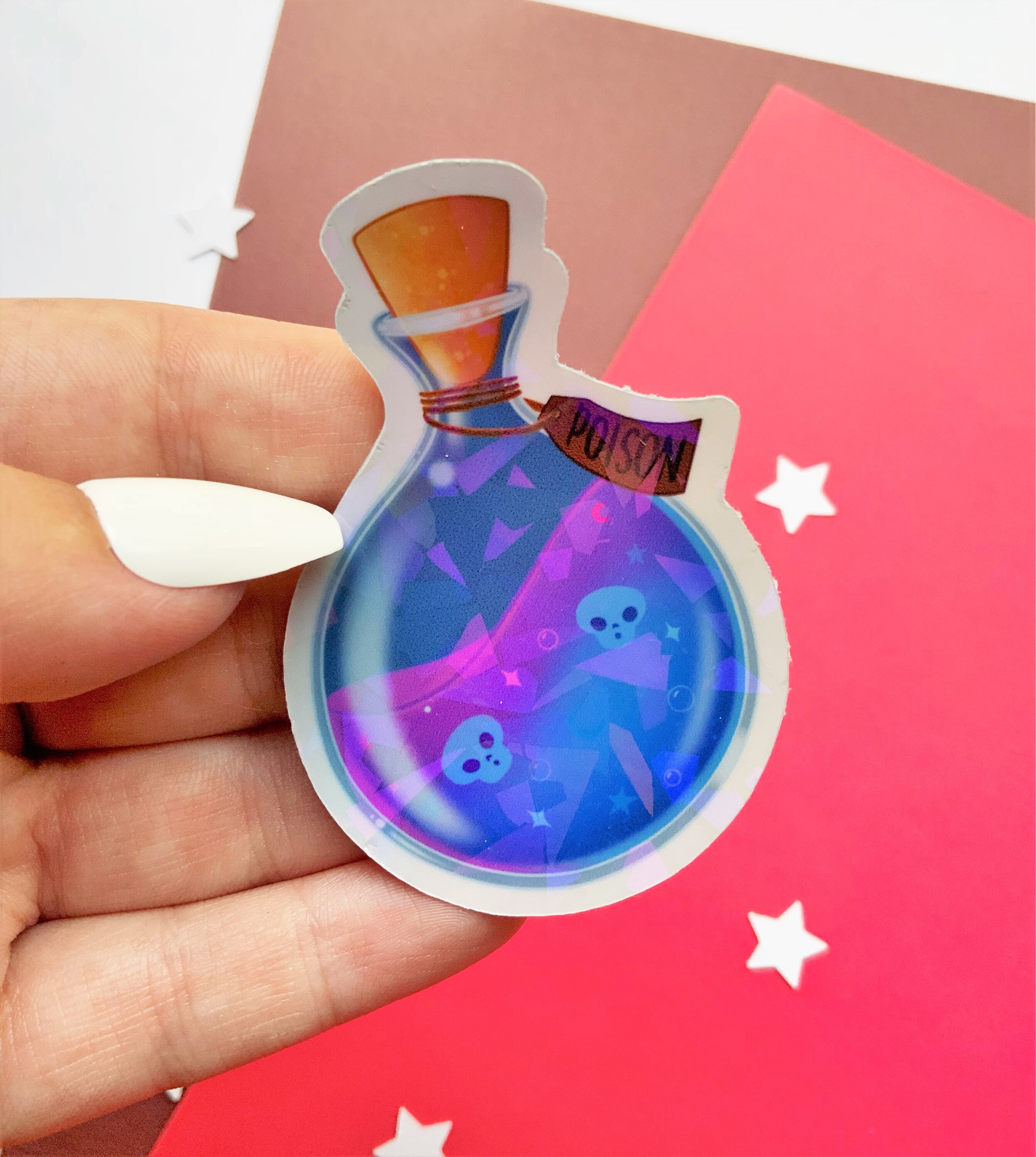 Holographic Potion Sticker Pack - Etsy