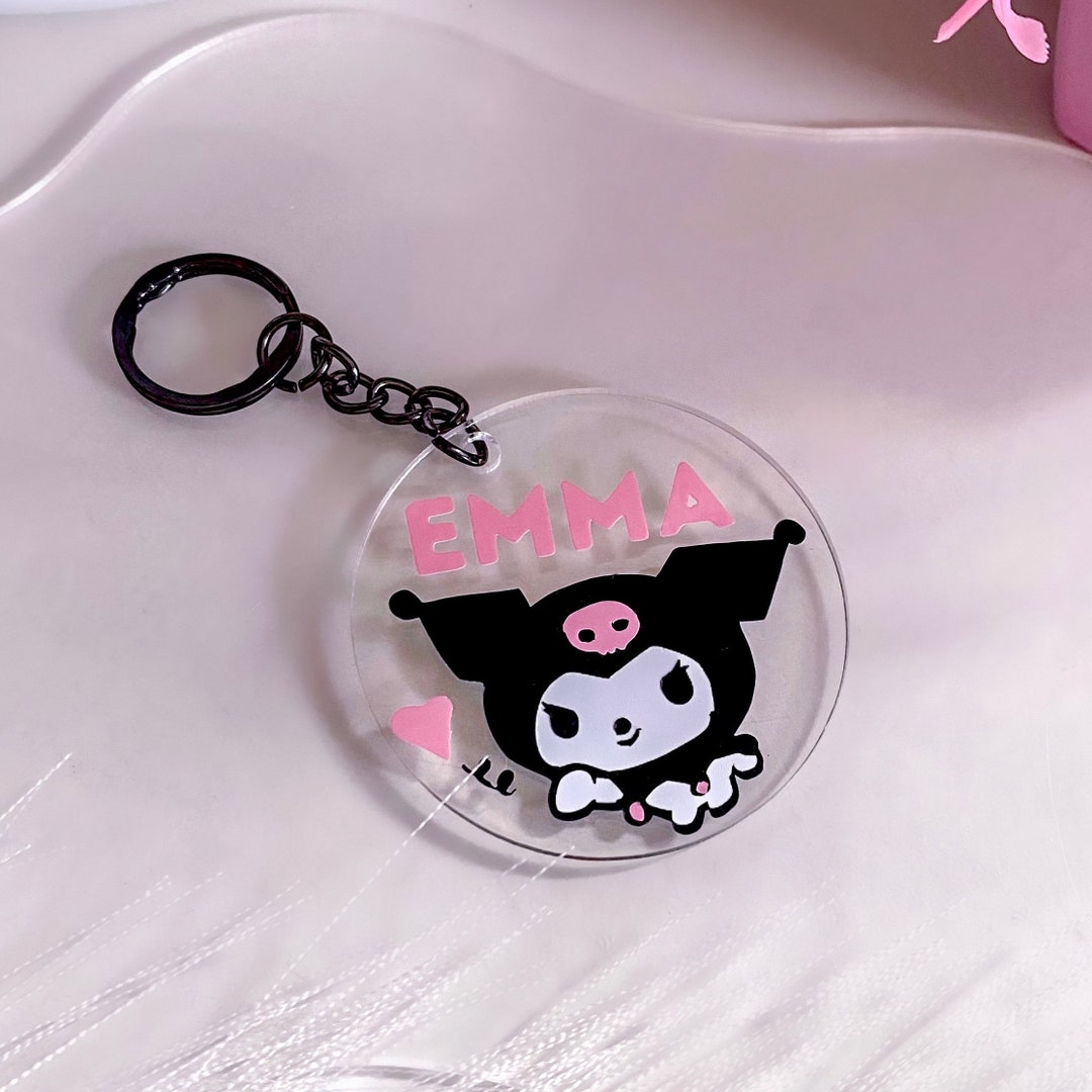 Personalized Kawaii Keychain Cute Name Acrylic Keychain Gifts for Best ...