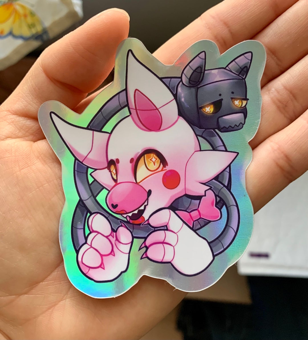 Mangle Holographic Sticker Cute FNAF Five Nights at Freddy's - Etsy