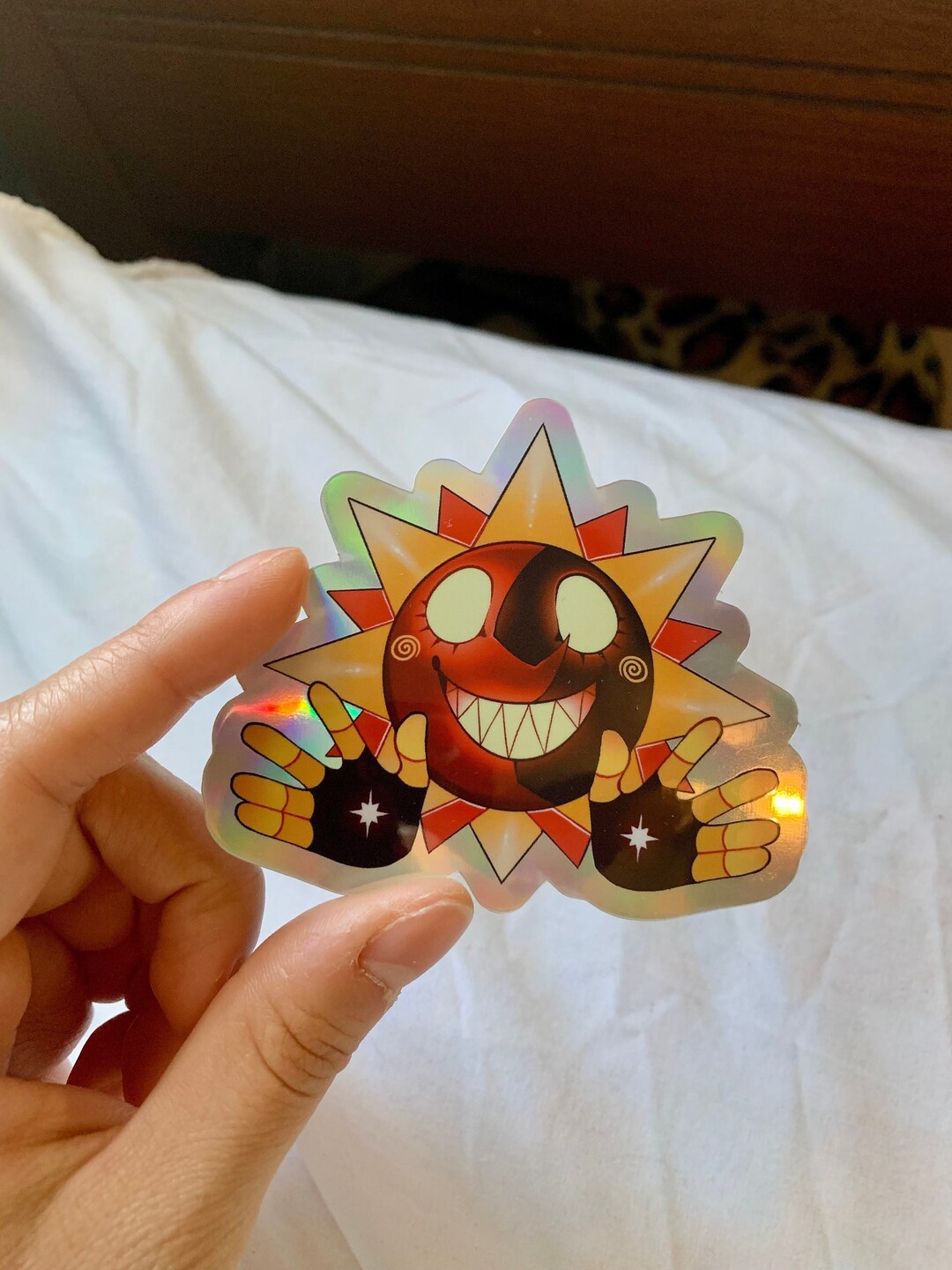 Eclipse Holographic Sticker | Cute | Security Breach | Five Nights at ...