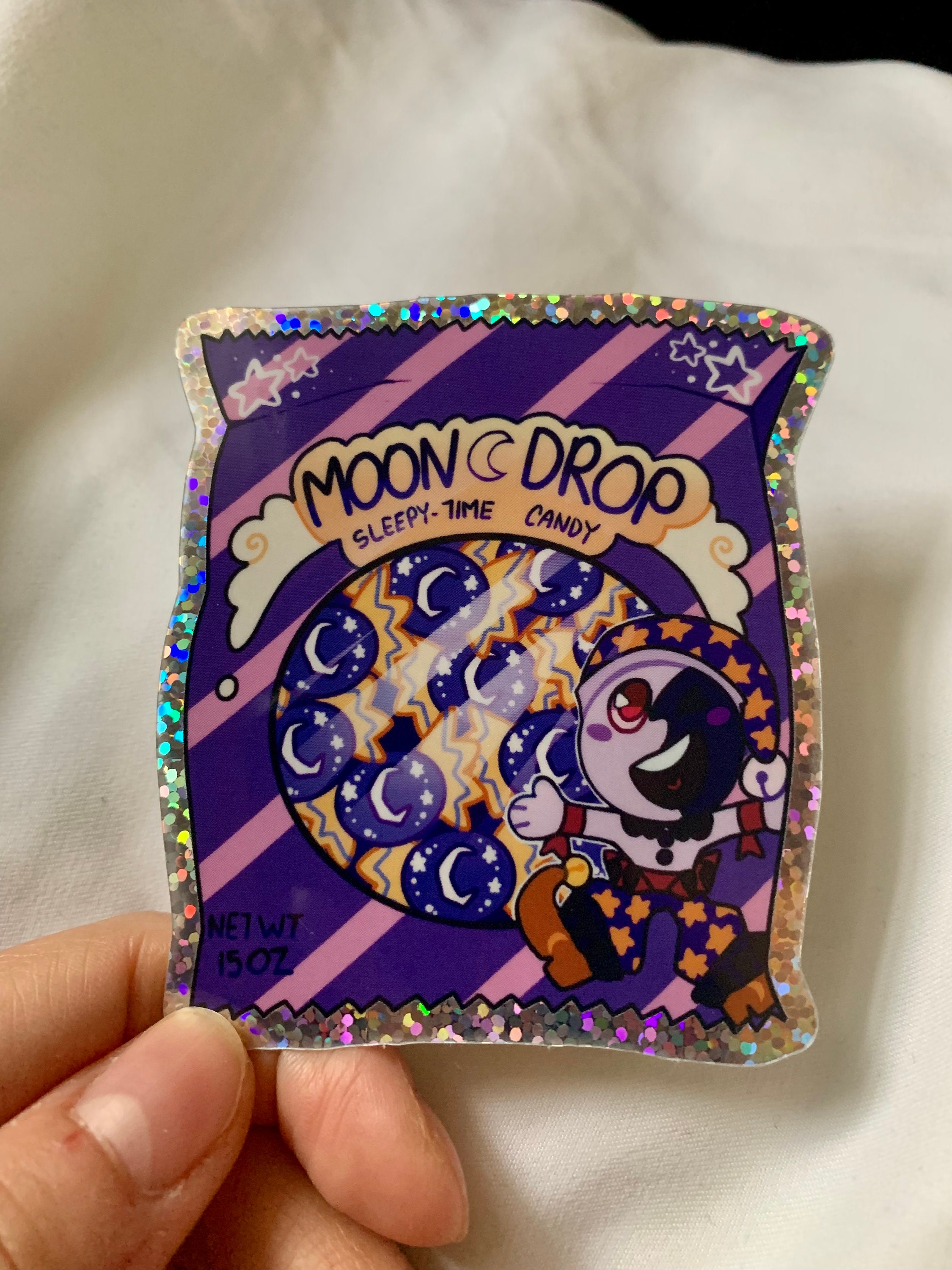 Sundrop & Moondrop Candy Stickers Candy Bags Security - Etsy UK