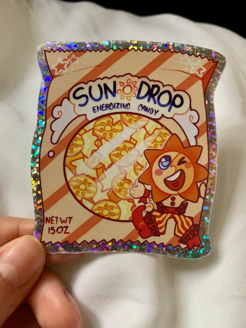 Sundrop & Moondrop Candy Stickers Candy Bags Security - Etsy