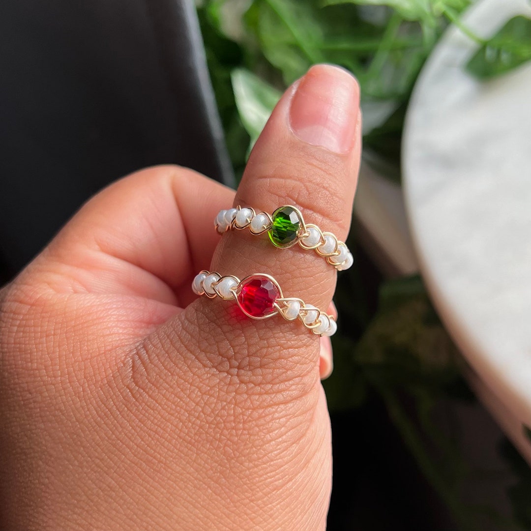Braided Wire Rings Statement Rings - Etsy