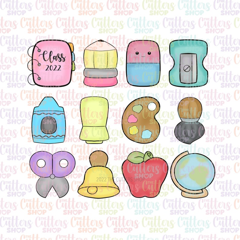 Class 2022 Mini Cookie Cutter (set of 12) - Etsy