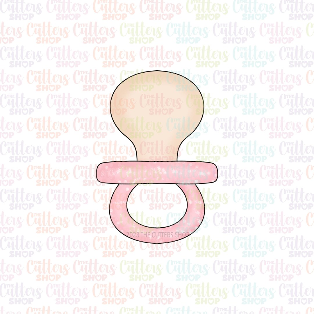 Pacifier S Cookie Cutter - Etsy