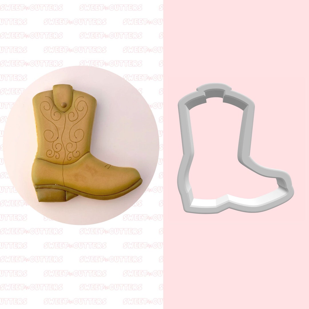 Cowboy Boots Cookie Cutter, Fondant Cookie Cutter - Etsy