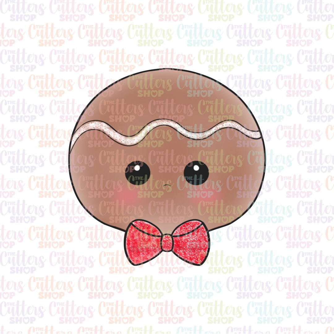 Gingerbread Face Cookie Cutter - Etsy