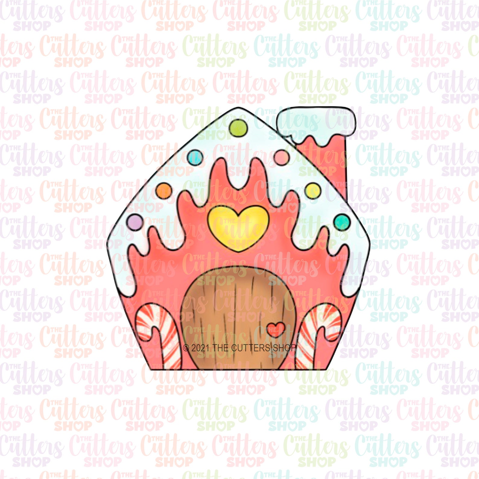 Gingerbread House Cookie Cutter - Etsy