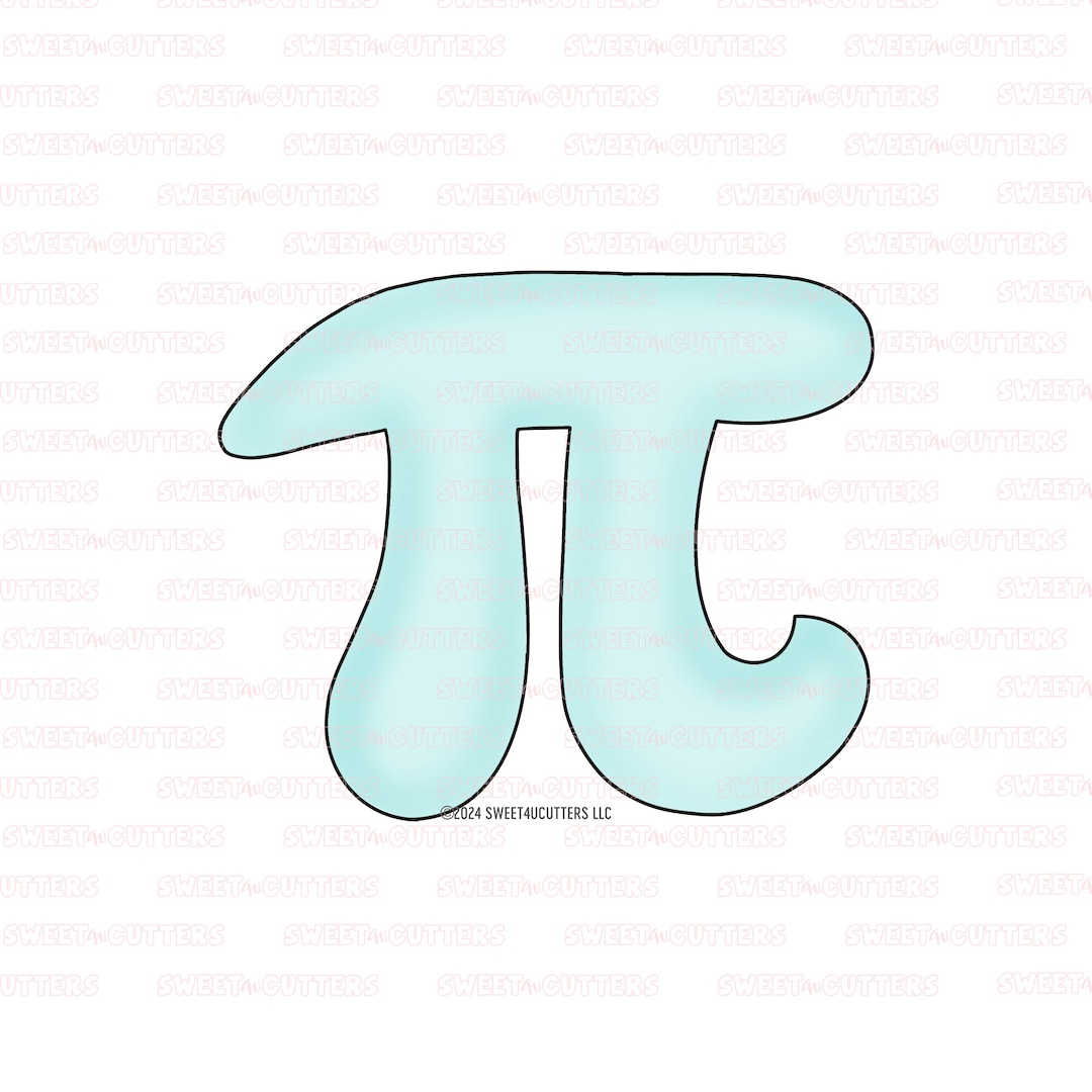 PI Cookie Cutter, School Cookie Cutter, Fondant Cookie Cutter - Etsy