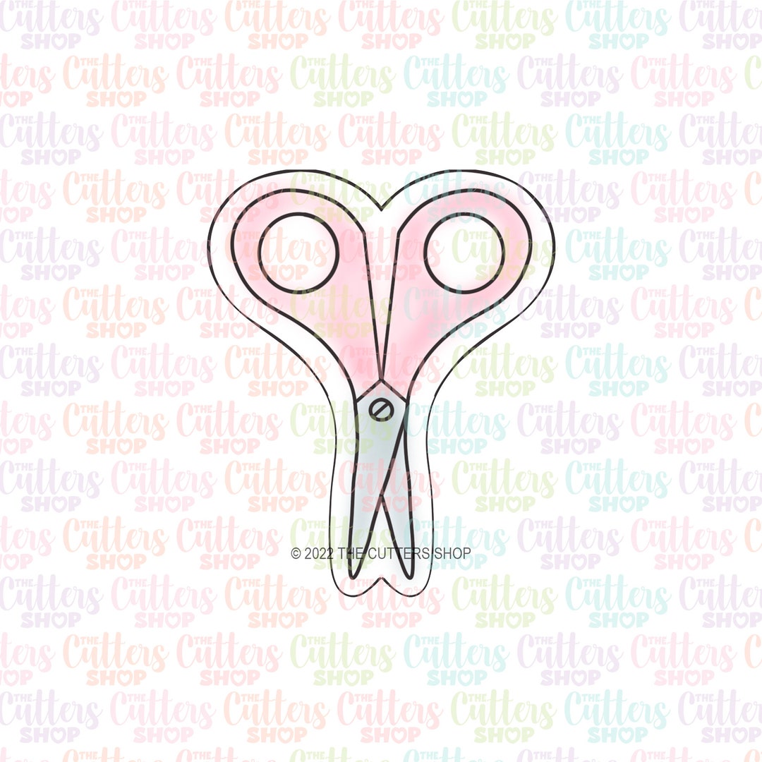 Scissors Cookie Cutter - Etsy