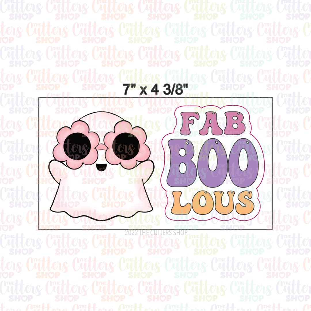 Fab Boo Lous Set Cookie Cutter - Etsy