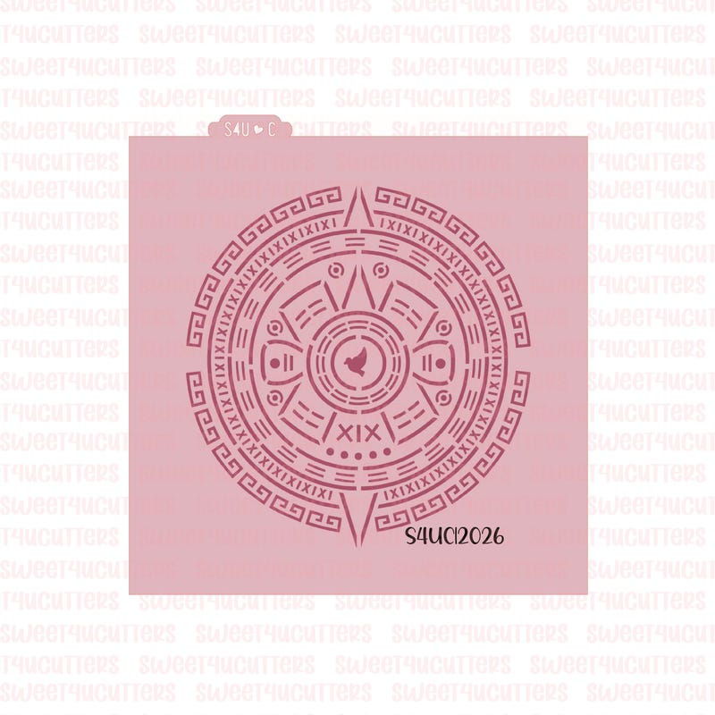 Mandala With Calendar - Etsy