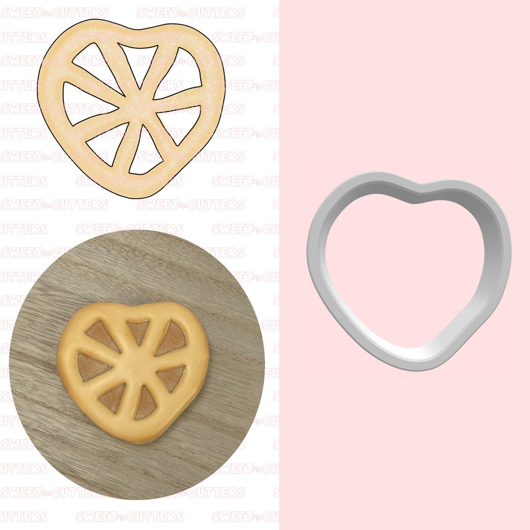 Chicharron duros Cookie Cutter, Heart Cookie Cutter - Etsy