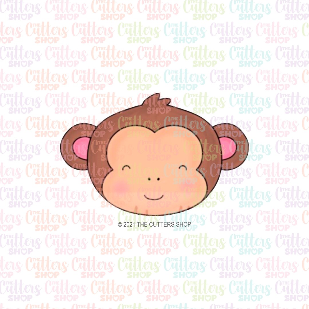 Monkey Cookie Cutter - Etsy