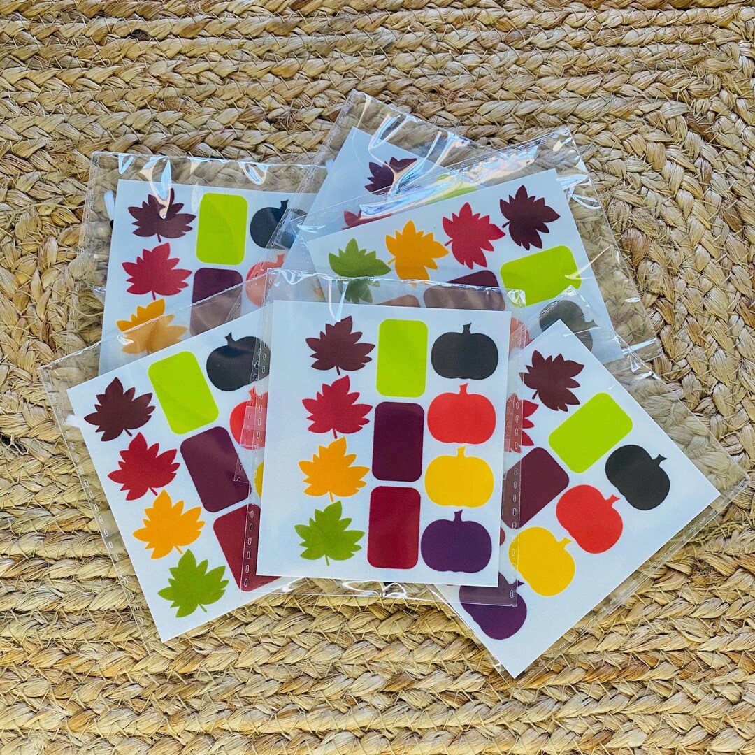 Fall PYO Edible Paint Palette (12 Pcs) for Cookies,halloween Colors ...