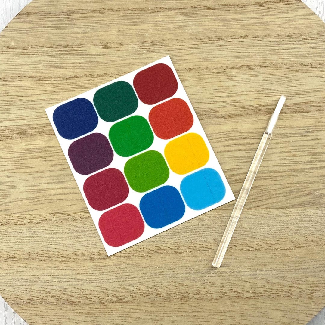 Mexico PYO Edible Paint Palette (12 Pcs) for Cookies, 12 Colors,paint ...