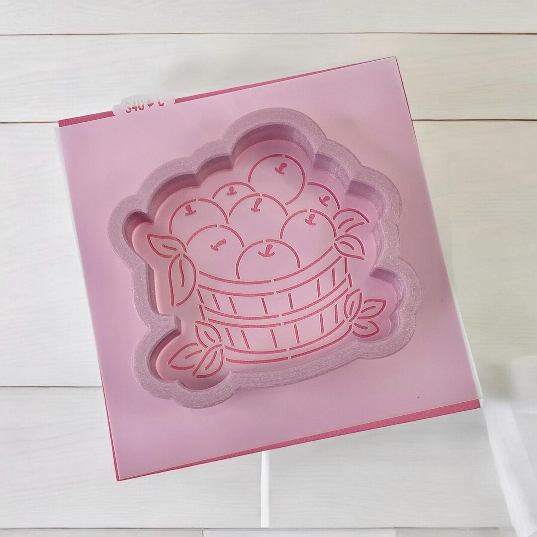 Apples Cookie Stencil, PYO Fall Stencil, Fall Cookie Cutter With ...