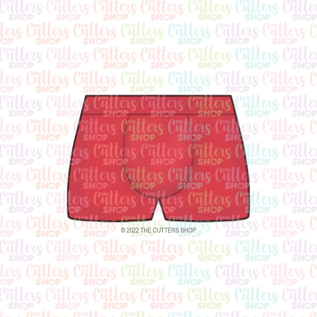 Mens Boxer Cookie Cutter - Etsy