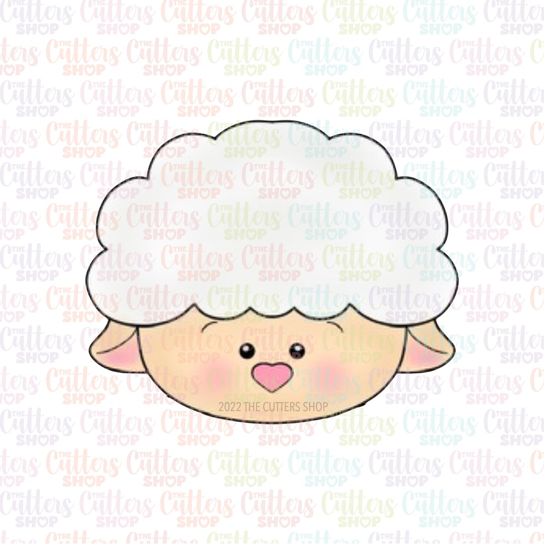 Lamb Face Cookie Cutter - Etsy