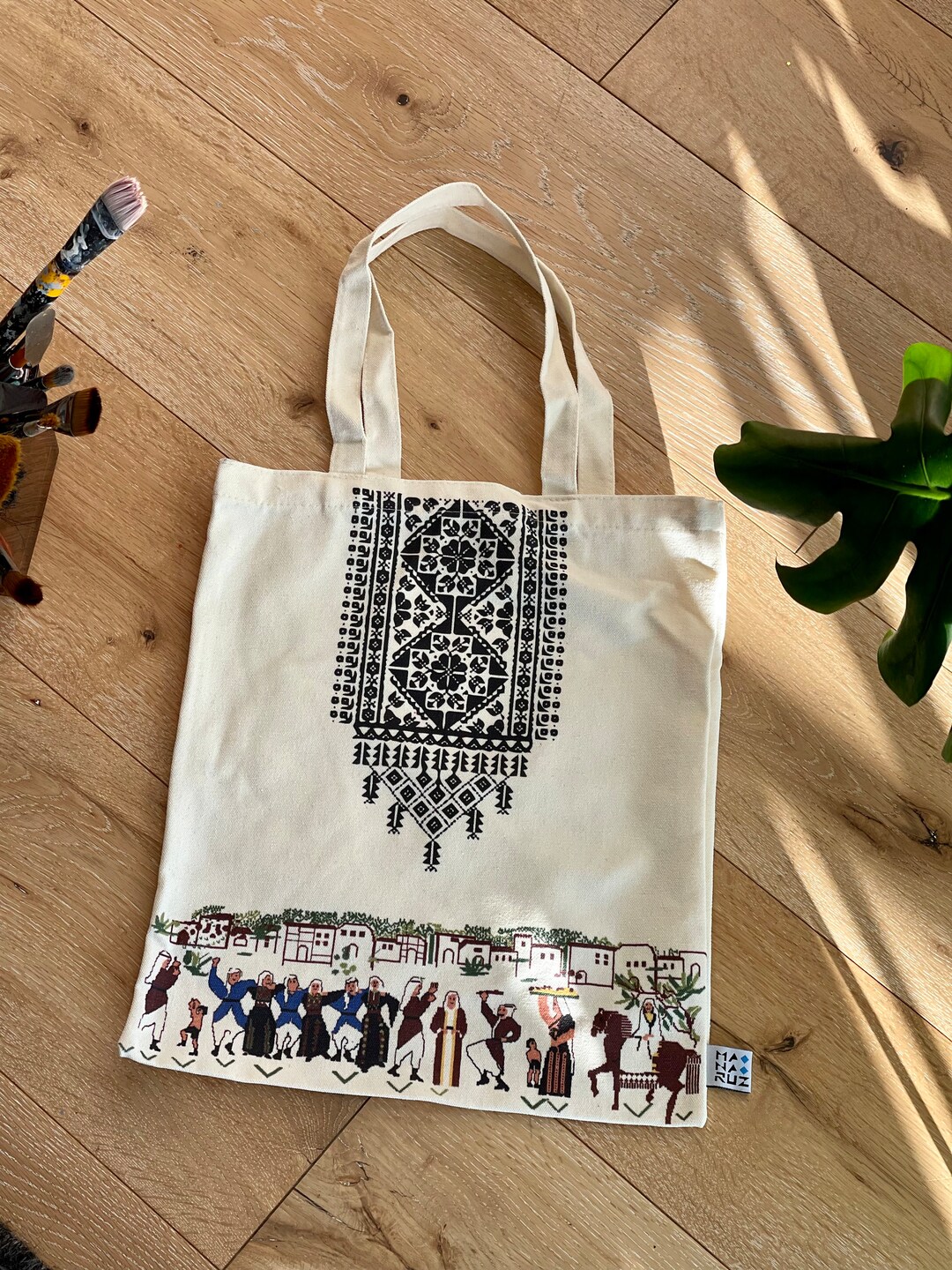 Palestinian Wedding Tote Bag | Durable Canvas | Palestine | Sublimation ...